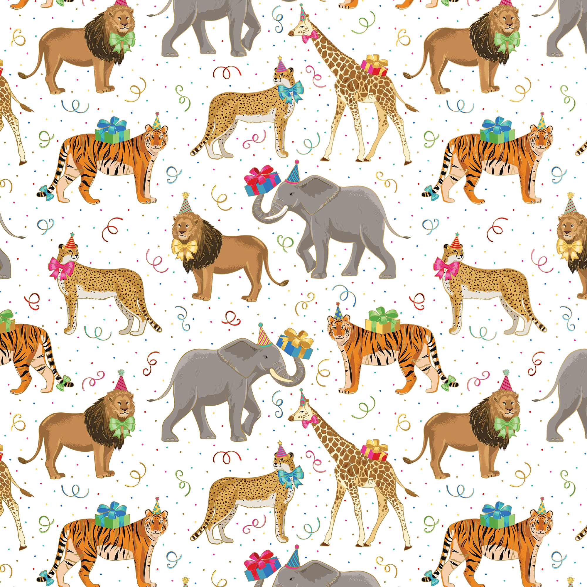 24x208 Go Wild Gift Wrap | Innovative Packaging Group